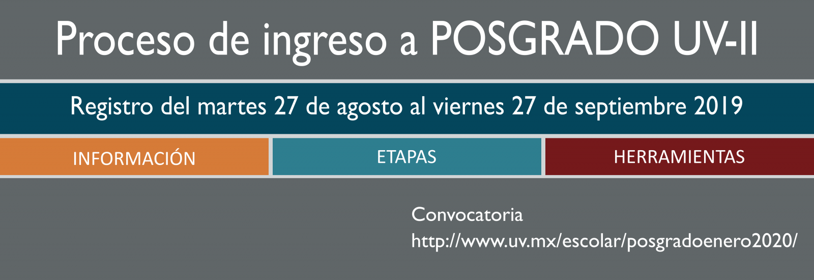Ingreso al Posgrado UV-II – Portal de Académicos