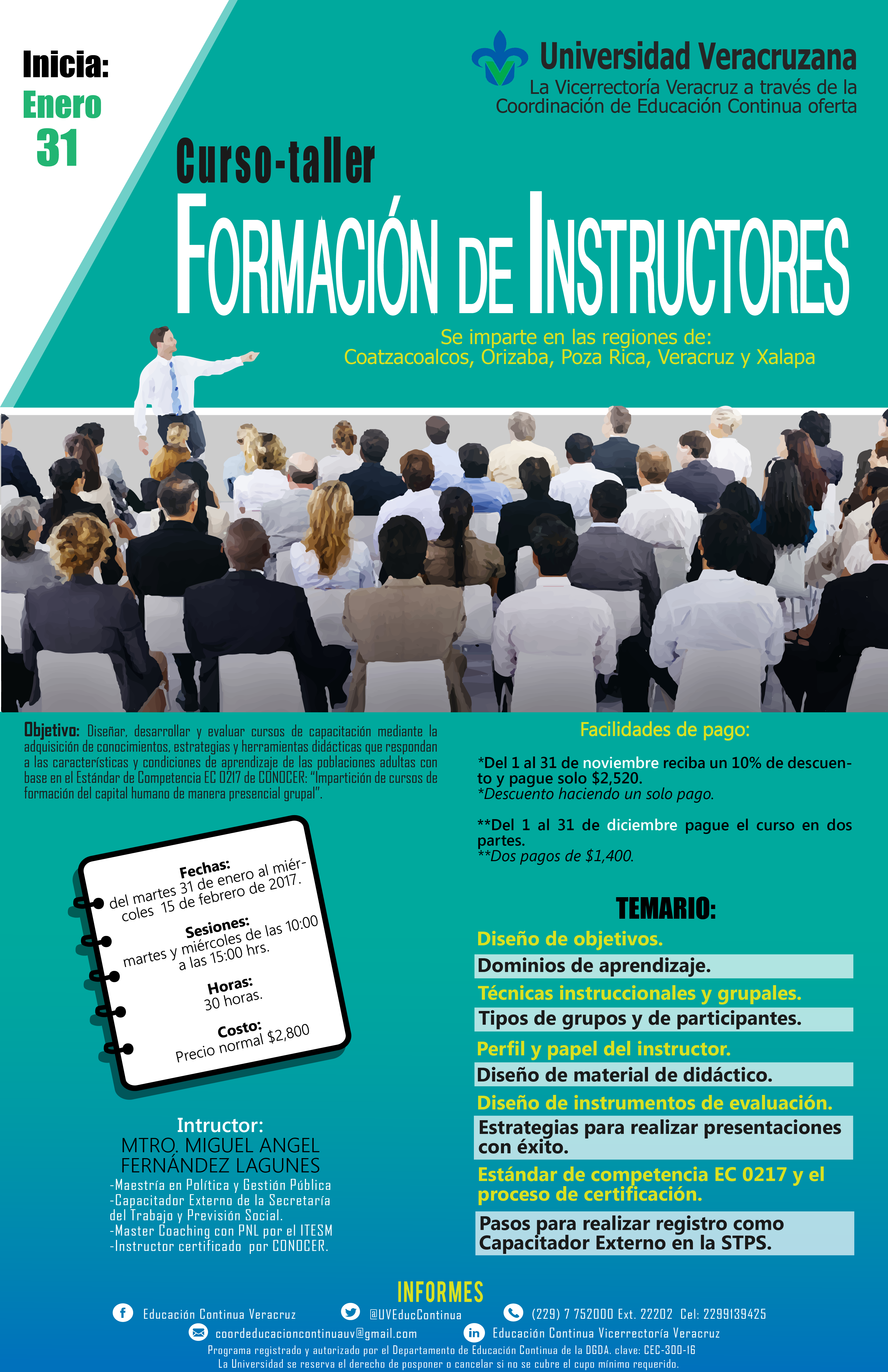 CURSO-TALLER FORMACIÓN DE INSTRUCTORES – Noticias