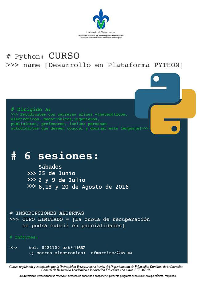 Curso Python – Portal de Académicos
