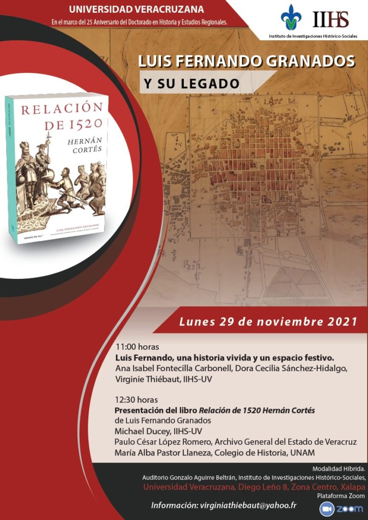 Homenaje a Luis Fernando Granados – Doctorado en Historia y Estudios Regionales (DHER)