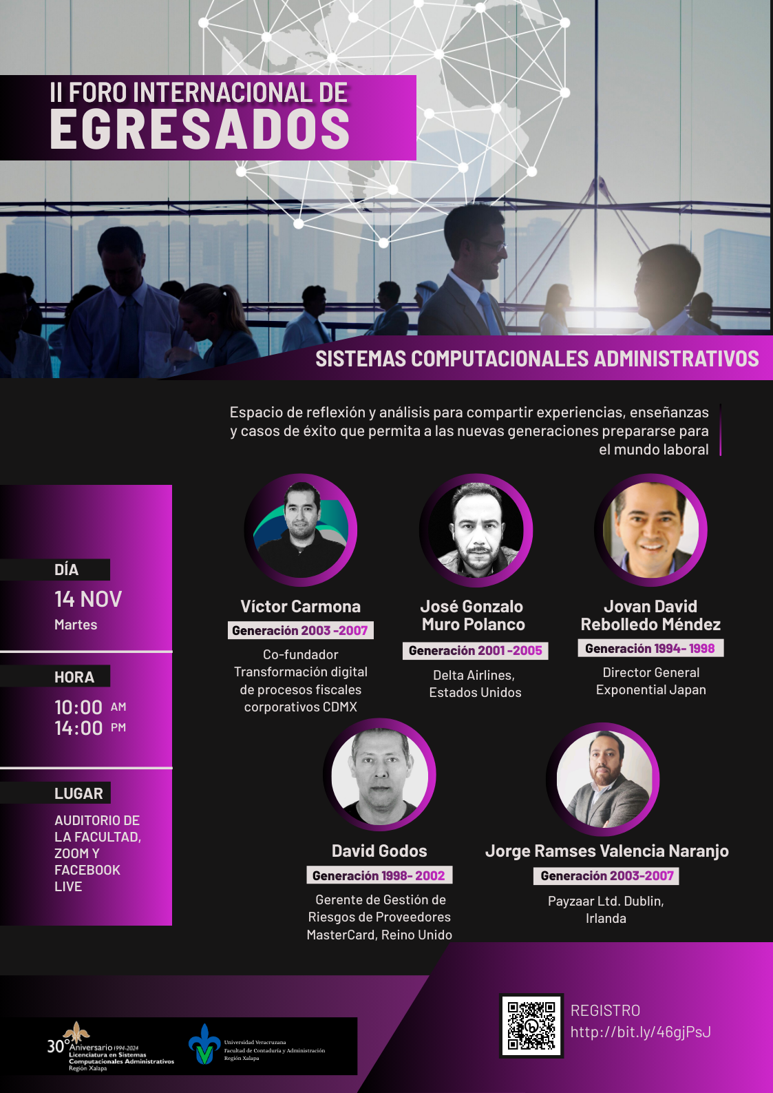 II Foro Internacional de Egresados – Facultad de Contaduría y Administración – Xalapa