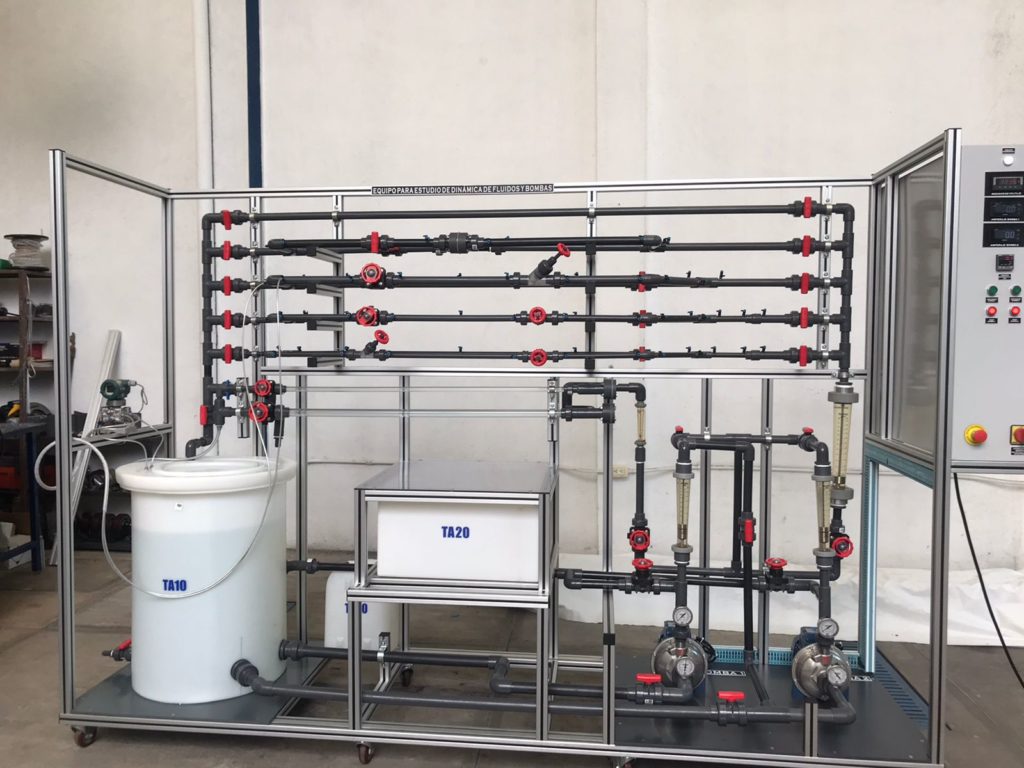 Sistema de Transporte de Fluidos – Laboratorio de Termofluidos