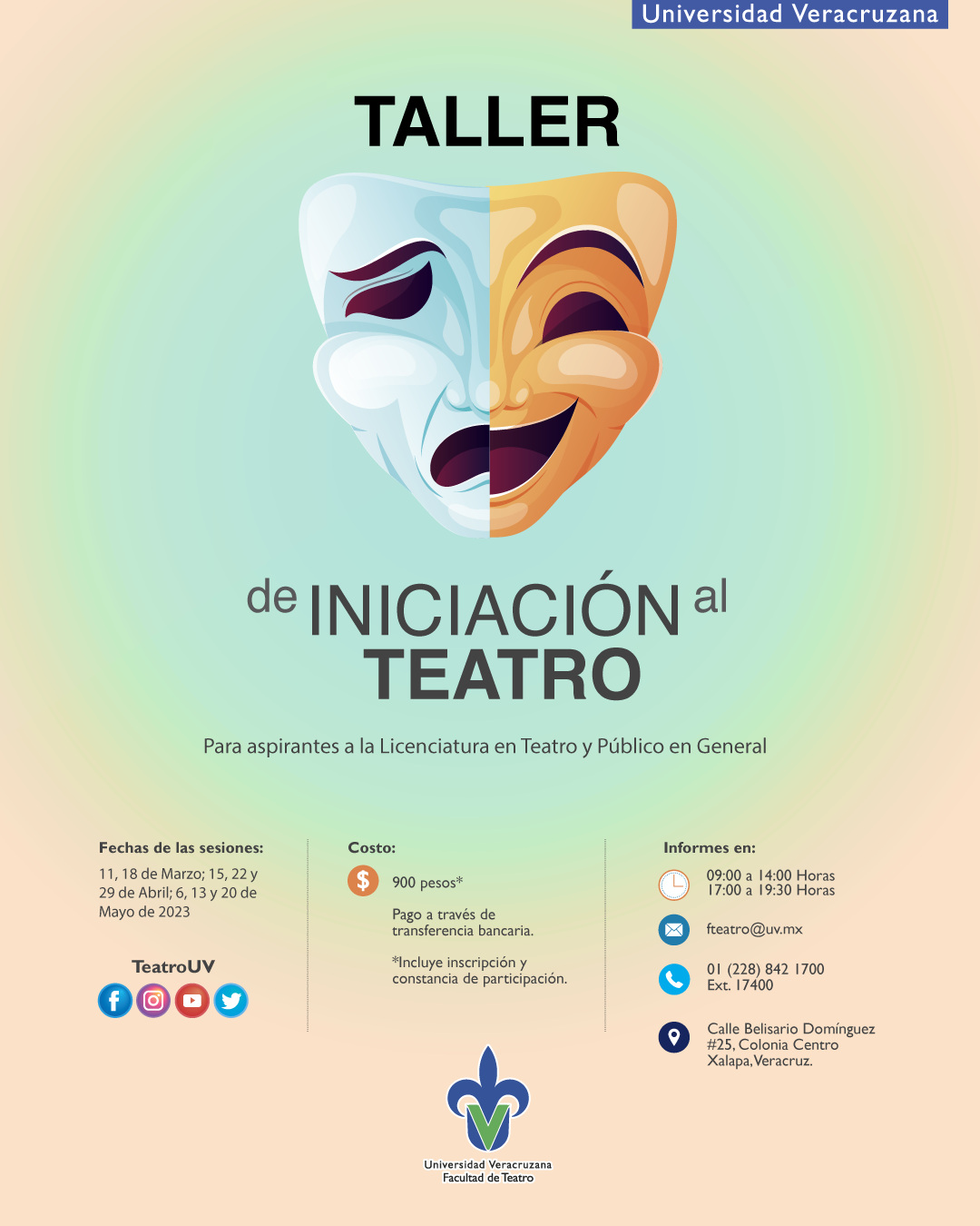 Taller de Iniciación al Teatro 2023 – Facultad de Teatro