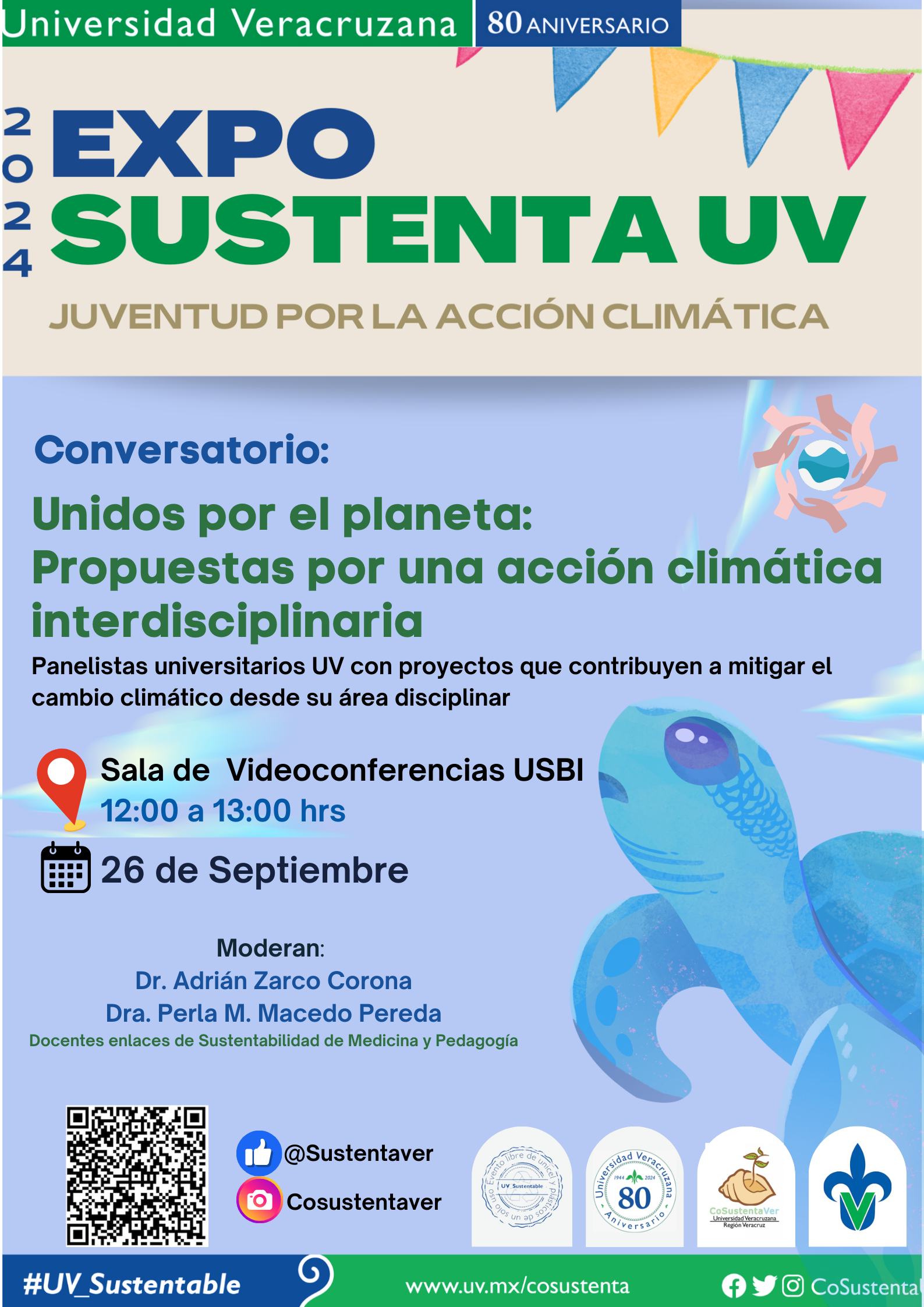 Expo Sustenta UV 2024 Región Veracruz – Coordinación Regional de Gestión para la Sustentabilidad